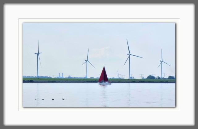 Dirk Gilberg - Fotografie "Rotes Segel" Edition im Werkladen